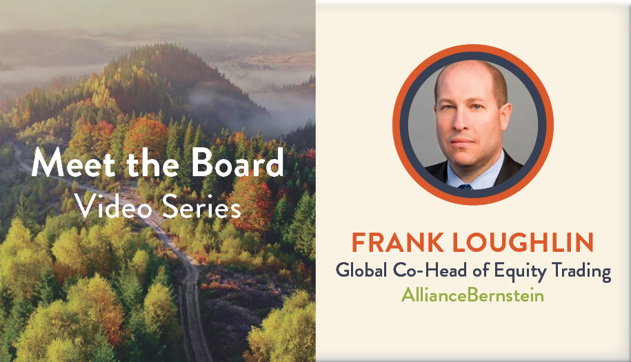 Meet the Board Video Series: Frank Loughlin - Sustainable Trading